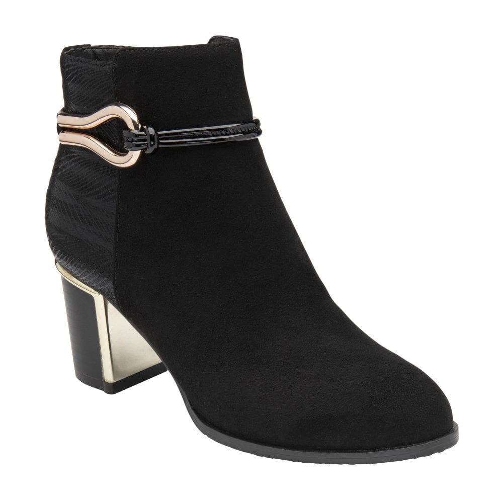 Lotus Ankle Boot | Buckles & Bows